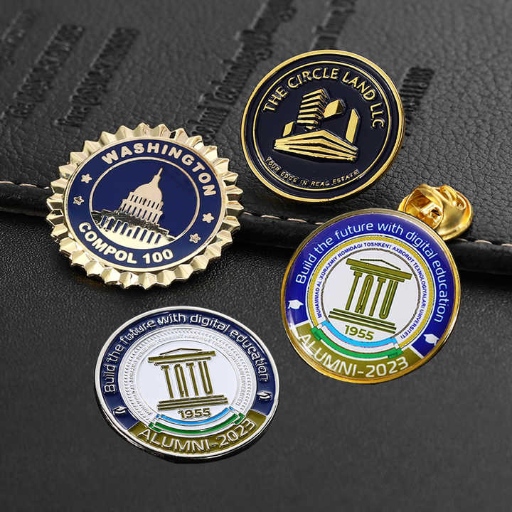 Custom Magnetic Lapel Pin - Eco-Friendly & Professional