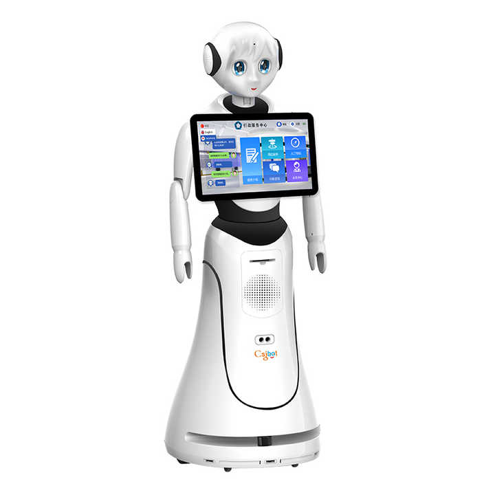 Humanoid AI Smart Guest and Welcome Robot for Airport