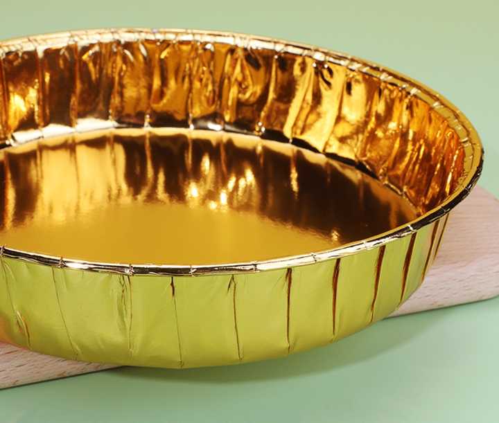 6inch Paper Pie Pans for Baking Disposable Tart Mold Round Kraft Tart ...