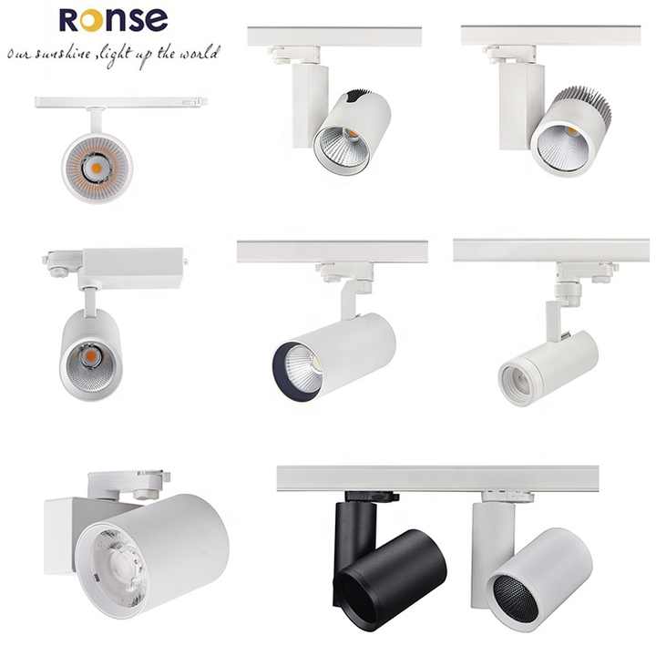 RONSE High Quality Led Track Light 7w 10w 20w 30w 40w 50w 60w Types ...