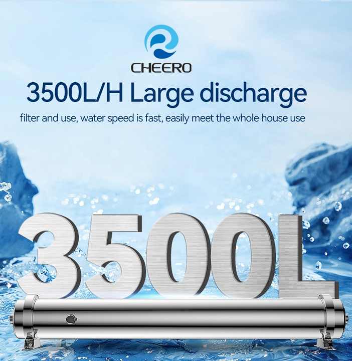 4000L Built-in Portable Manual Water Purifier 304 Stainless Steel ...