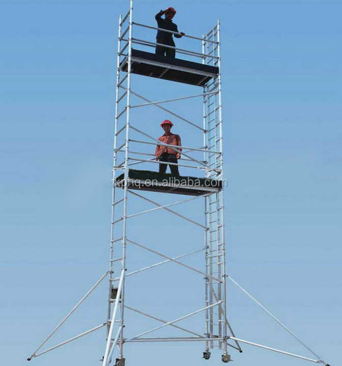 Aluminium Mobile Scaffold Tower - CE Certified for Safety