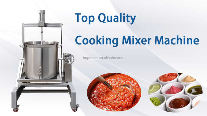Automatic Sauce Stirrer for Tomato Soy Sauce Garlic Chili Sauce Cooking ...