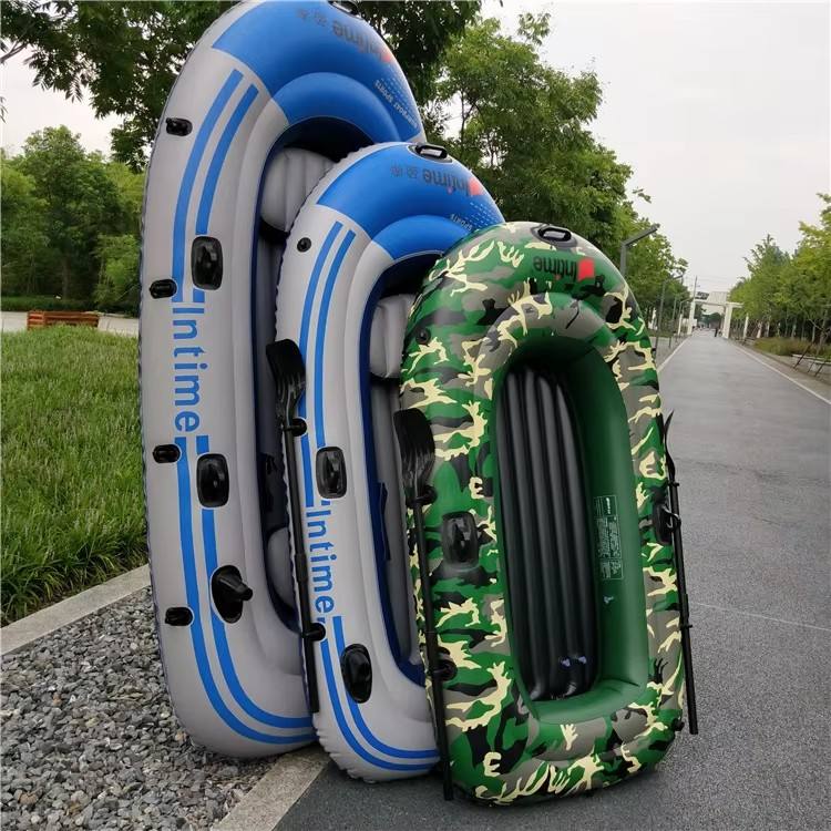 Foldable PVC Inflatable Rowing Boat for Adults for Outdoor Water ...