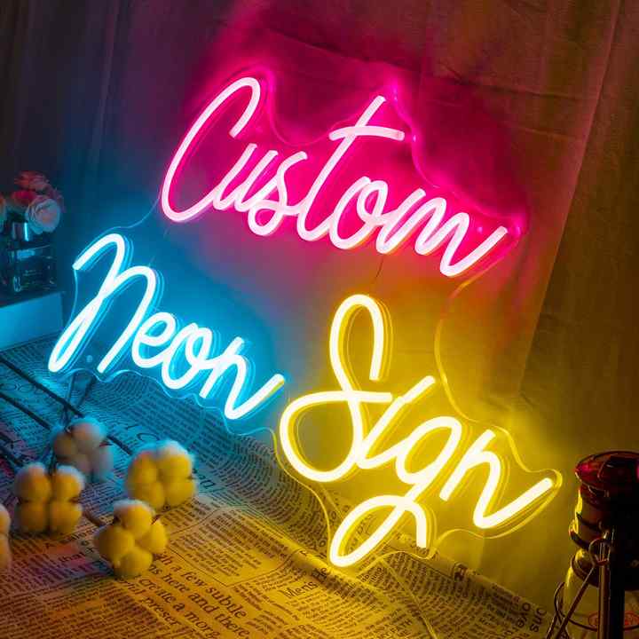 Custom Neon Signs - Illuminate Your Business & Events