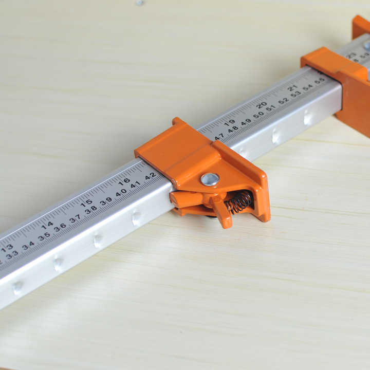 24-Inch DIY Aluminium Sash Clamp Bar Clamps Adjustable 330 Lbs Load ...