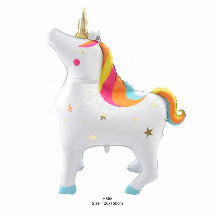 2024 New Standing Balloons Unicorn Decorations Birthday Party Decor ...
