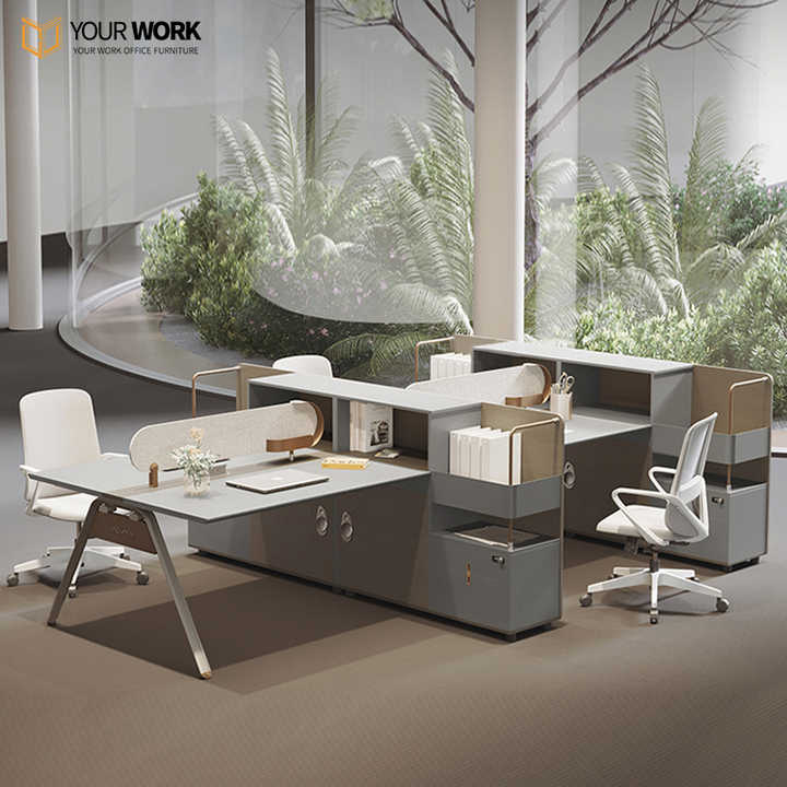 Modern Modular Office Furniture 2-8 Person Seater Workstation Stylish ...