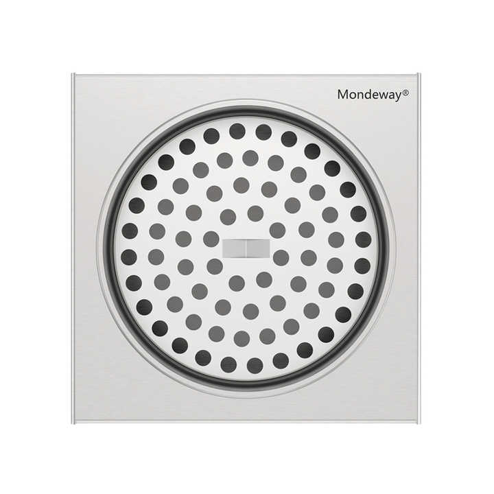 Brushed Silver Stainless Steel Floor Drain Waste Grates Tile Insert ...