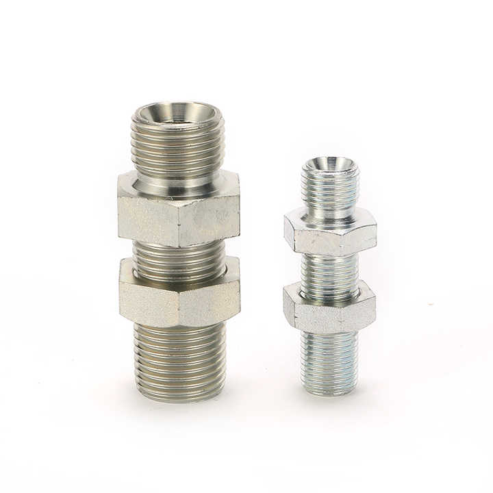 Large Stocks Male Bsp Threaded Hydraulic Straight Carbon Steel ...