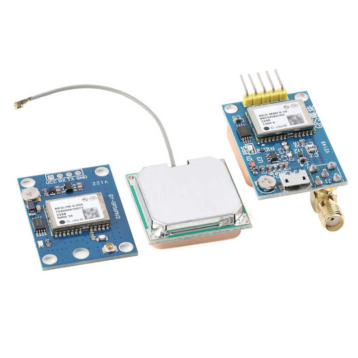 GPS Module NEO-6M/7M/M8N/M9N Blue Plate, Flight Control GPS Navigation ...