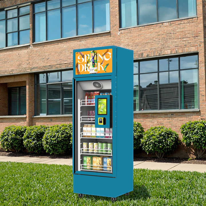 New Smart Fridge AI Visual Dual Camera Recognition Vending Machine ...
