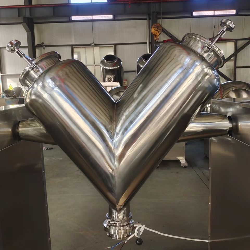 V-type Mixer Machine For Collagen & Whey Protein Powder Mixing - Oem ...