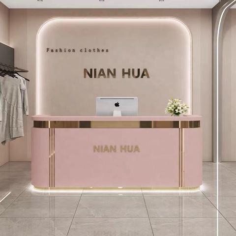 Boutique Clothing Shop Modern Retail Cash Desk Multifunctional Store ...