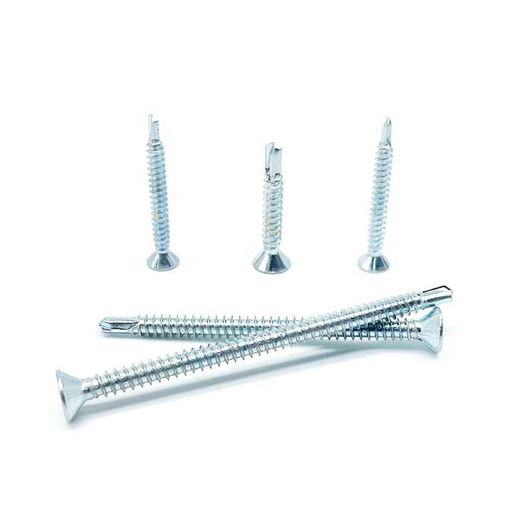 Din7504P Carbon Steel Flat Head Cross Recessed Countersunk Phillips Self Drilling Screw| Alibaba.com