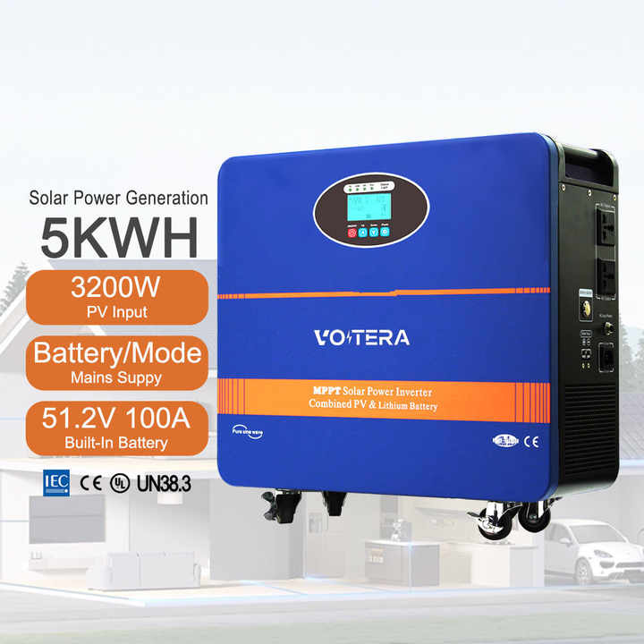Generator Solar Power Portable Power Station Solar Generator 5000w ...