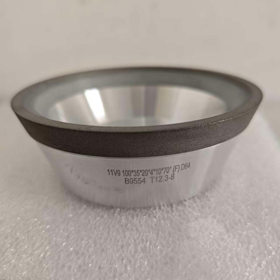 11V9 Resin Diamond Grinding Wheel for Powder HSS Reamer Polishing on ...