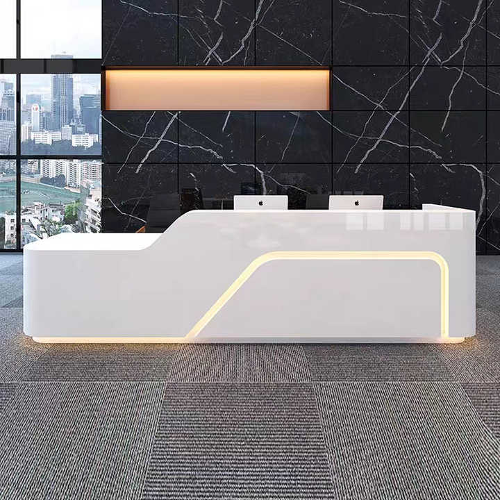 Modern Hotel Reception Desks - Durable Commercial Furniture