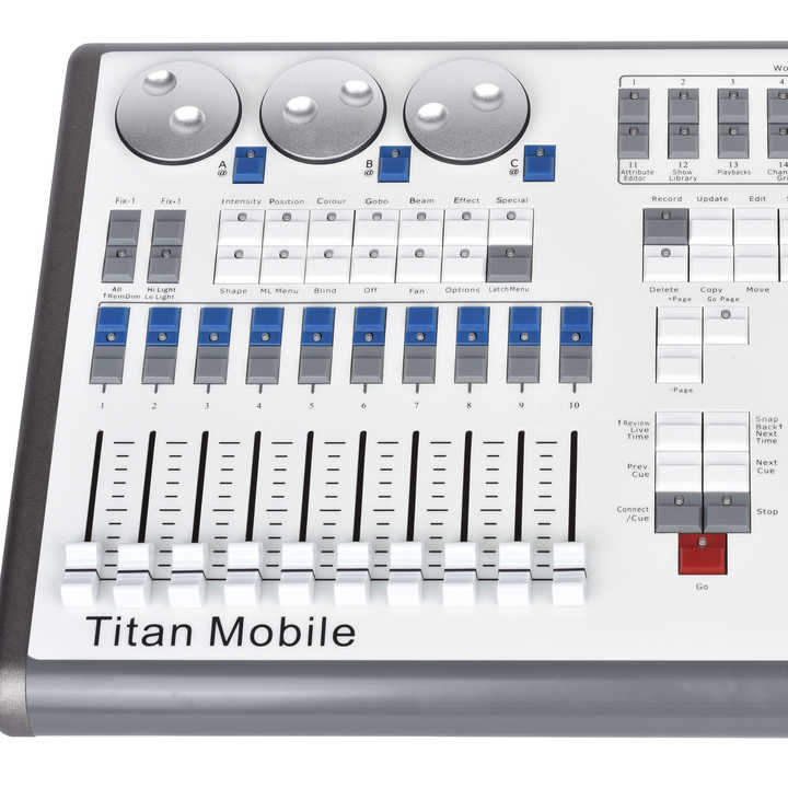 TITAN Pro Stage Light Controller DMX 512 Lighting Consoles Titan Mobile ...