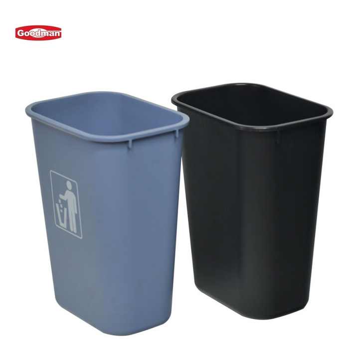 7 Gallon Black Dust Bin Rectangular Trash Can Plastic| Alibaba.com