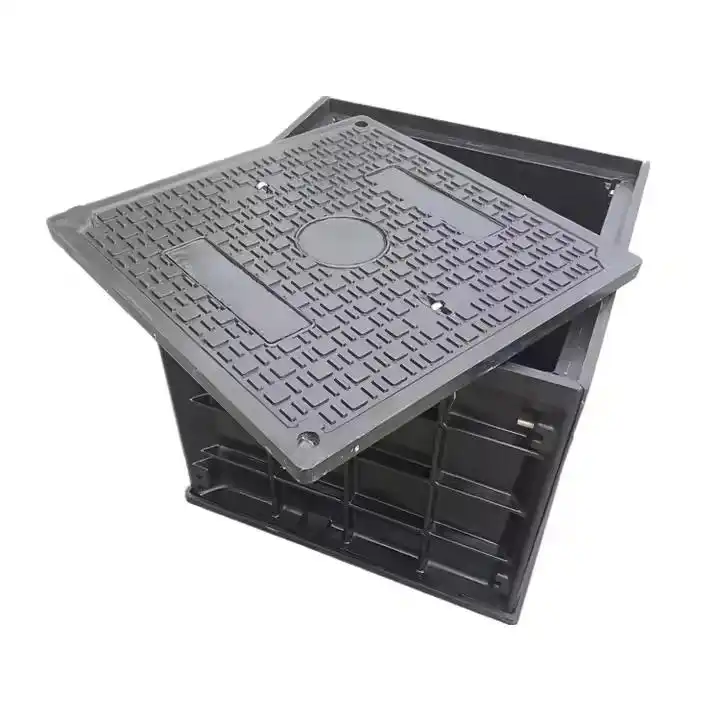 Corrosion Resistance SMC Manhole Cover Checker Plate Roadway Chamber ...