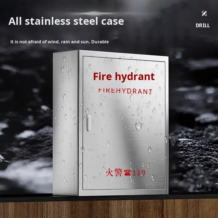 Stainless Steel 304 Fire Hydrant Box Indoor Outdoor Fire Equipment ...