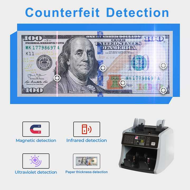 Chuanwei AL-160 Bill Counter - Efficient Multi Currency Detector