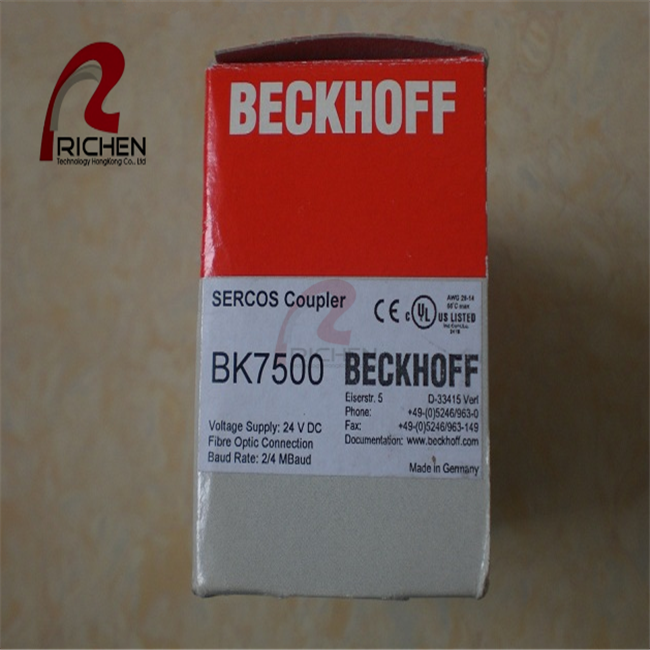 New and Original Beckhoff PLC Module BK7500-0050 EtherCAT Bus Coupler Digital Input/output ...