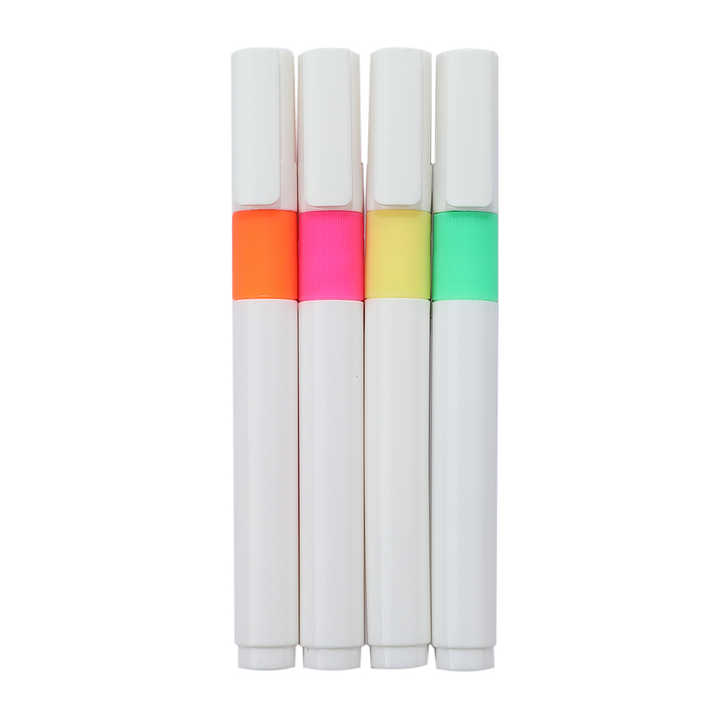 4 Color Direct Price Highlighter Promotional Custom Logo Neon ...