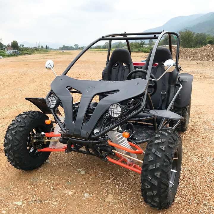 LNA 4 wheel 200cc go kart frame rear wheel drive adult go kart tour ...