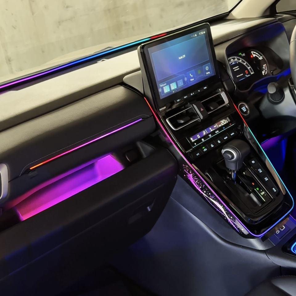 SJC for Toyota Innovata Hycross Car Interior Upgrade, Ambient Light ...