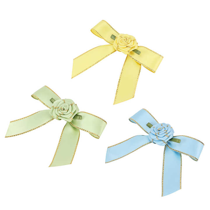 Artificial Fabric Rosettes - Mini Flowers for DIY Crafts