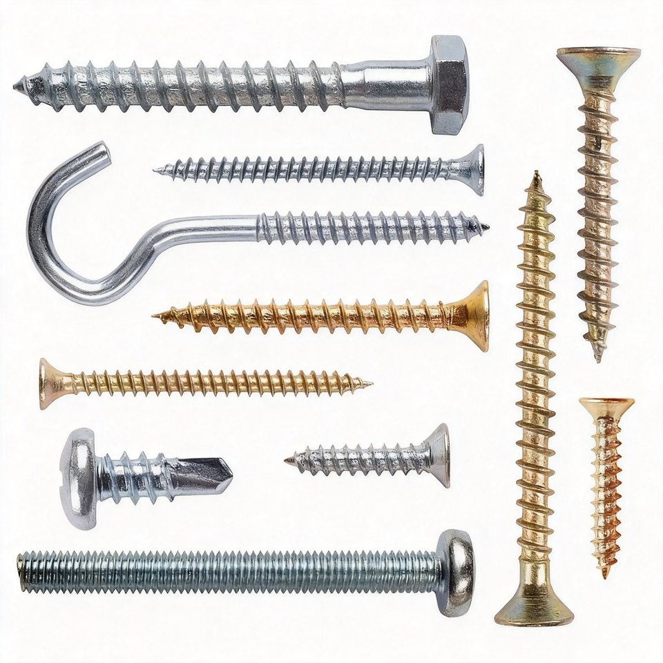 Slotted Pan Head Machine Screw, Color Zinc Plated Fastener for ...