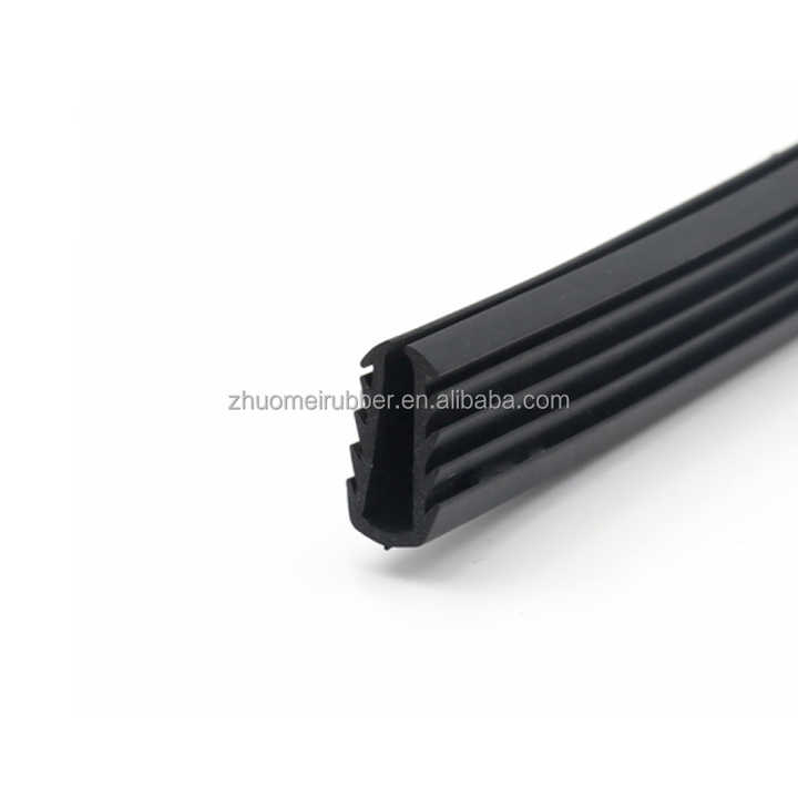 Rubber U-Gasket for Vintage Trailer Windows - Black Glazing Gasket for ...