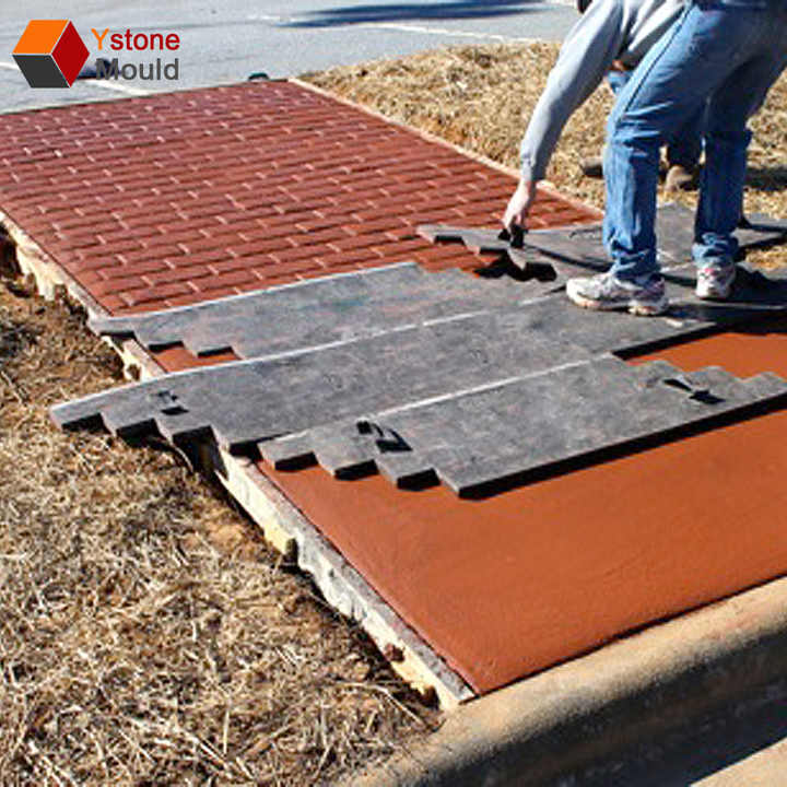 Rubber Concrete Stamp Molds - Durable and Flexible Solutions