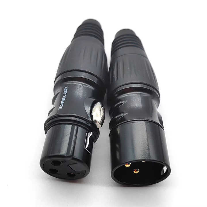 3P for Audio & Video Connectors High Quality Professional OFC Plug XLR ...