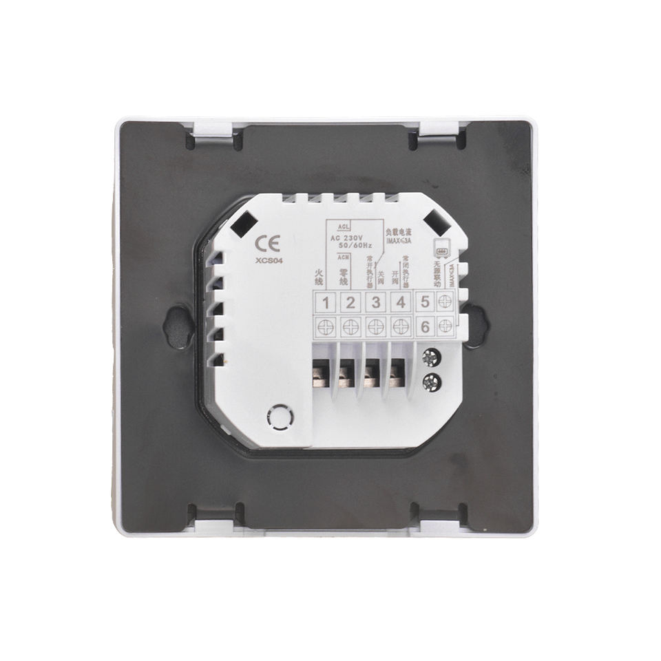 Electric Floor Heating Thermostat Panel-Dual-Temperature Control LCD ...