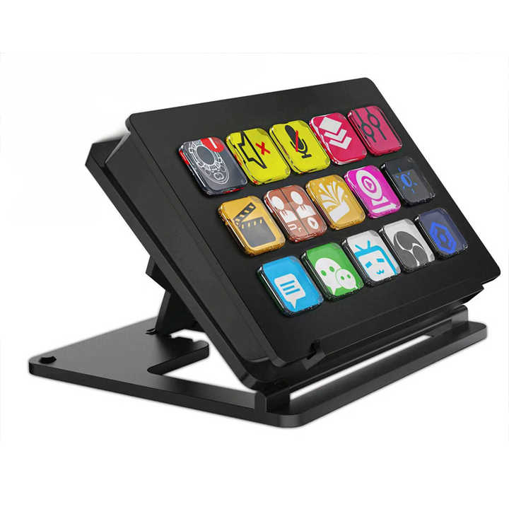 Visual Keyboard Lcd Display Keys Programmable Shortcut Keyboard Macro ...