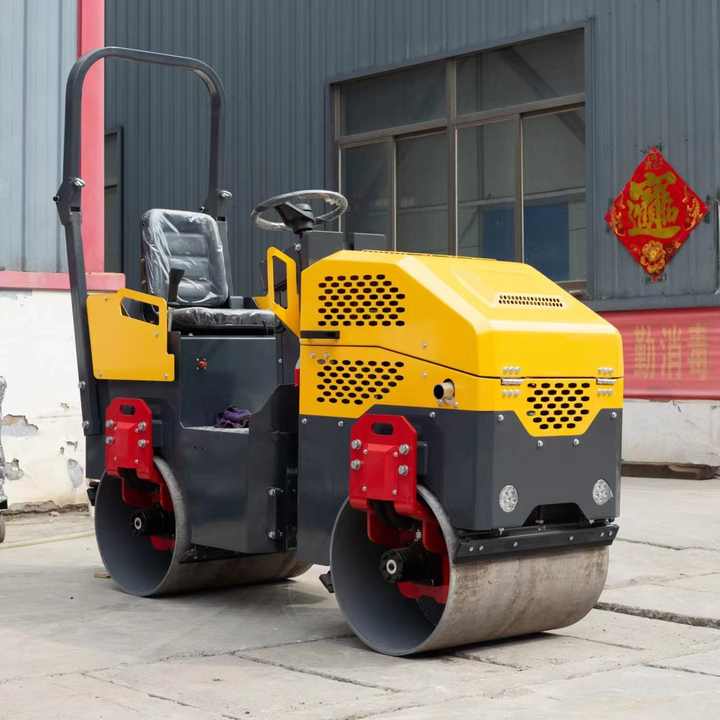 Ride on Driving Hydraulic Vibratory Road Roller Mini Road Roller ...