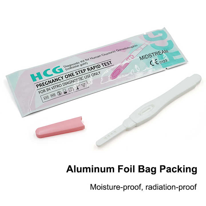 Urine Pregnancy Test Midstream Hcg Pregnancy Test Kit Manufacturers One ...