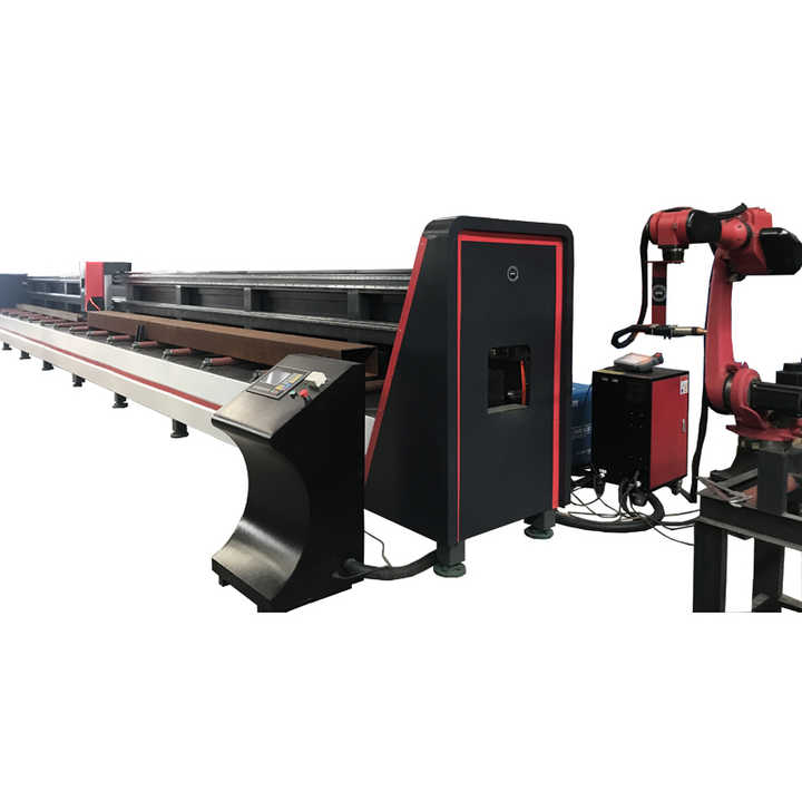 KR-XH1000 Steel Structural CNC Plasma H Beam Cutting Welding Robot Line ...