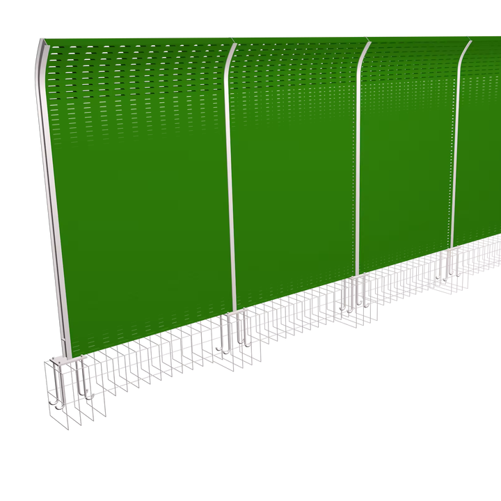 Heavy Duty Sound Isolation Wall for Outdoor Project Sites Temporary ...