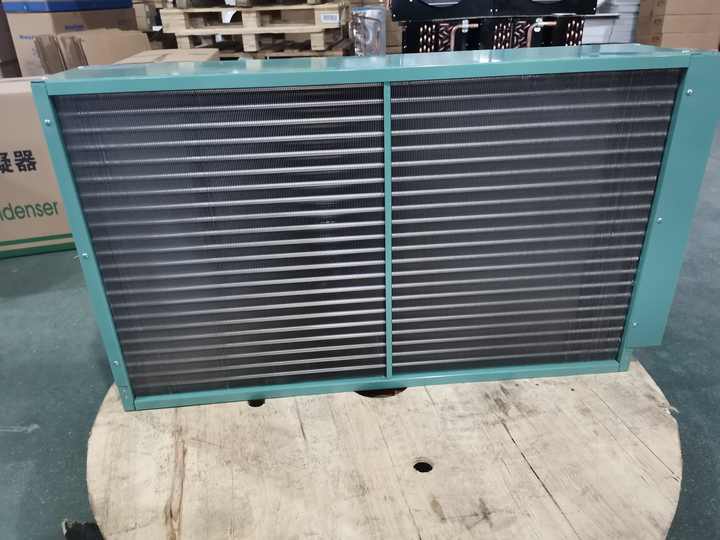 Bescool 2-Fan Air-Cooled Green Shell Condenser - High Efficiency Heat ...