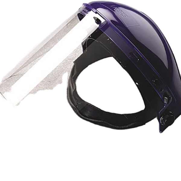 ANSI Z87+ Clear Polycarbonate Face Shield - Safety & Comfort