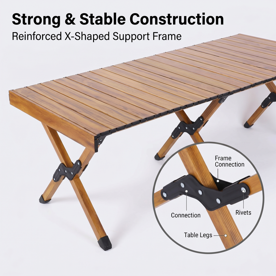 Premium Waterproof Outdoor Stable Wood Grain Roll up Aluminum Alloy ...