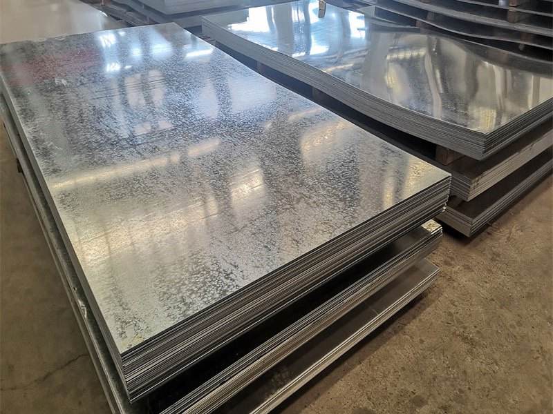Galvanized Steel Sheet With Zinc Coating Corrosion Resistant Surface ...
