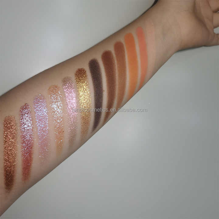 12 Color Matte Duochrome Eye Shadow Palette - Vegan Makeup