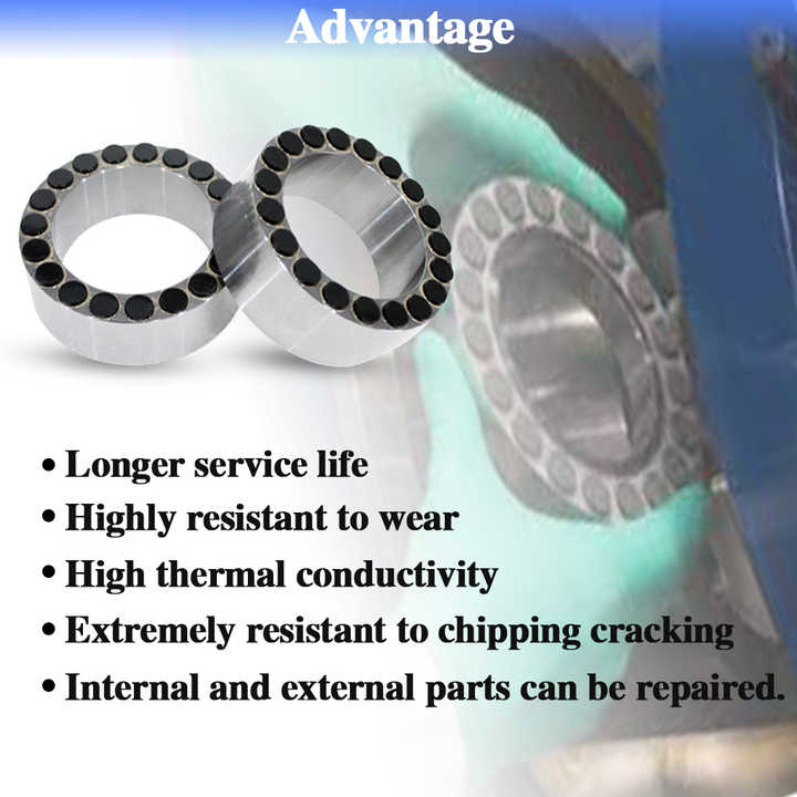 Customized Diamond PCD Axial Radial Bearing PDC Thrust Polycrystalline ...