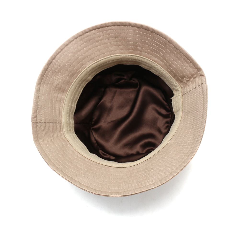 Cotton Bucket Hat Custom logo Design Bucket Hats Added Stain Line Bulk ...