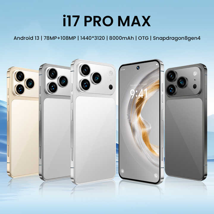 2025 New 17 Pro Max Original 1:1 with Logo 108MP Camera 65W Quick ...